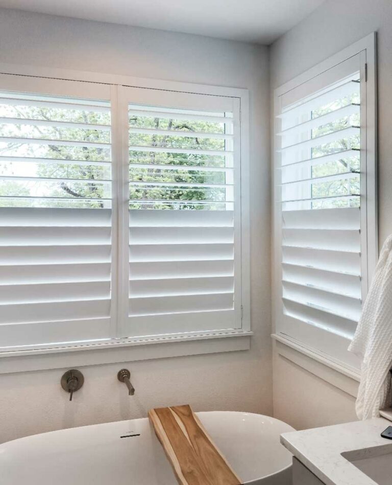 6 Reasons You Need Bathroom Shutters | Austin Window Fashions